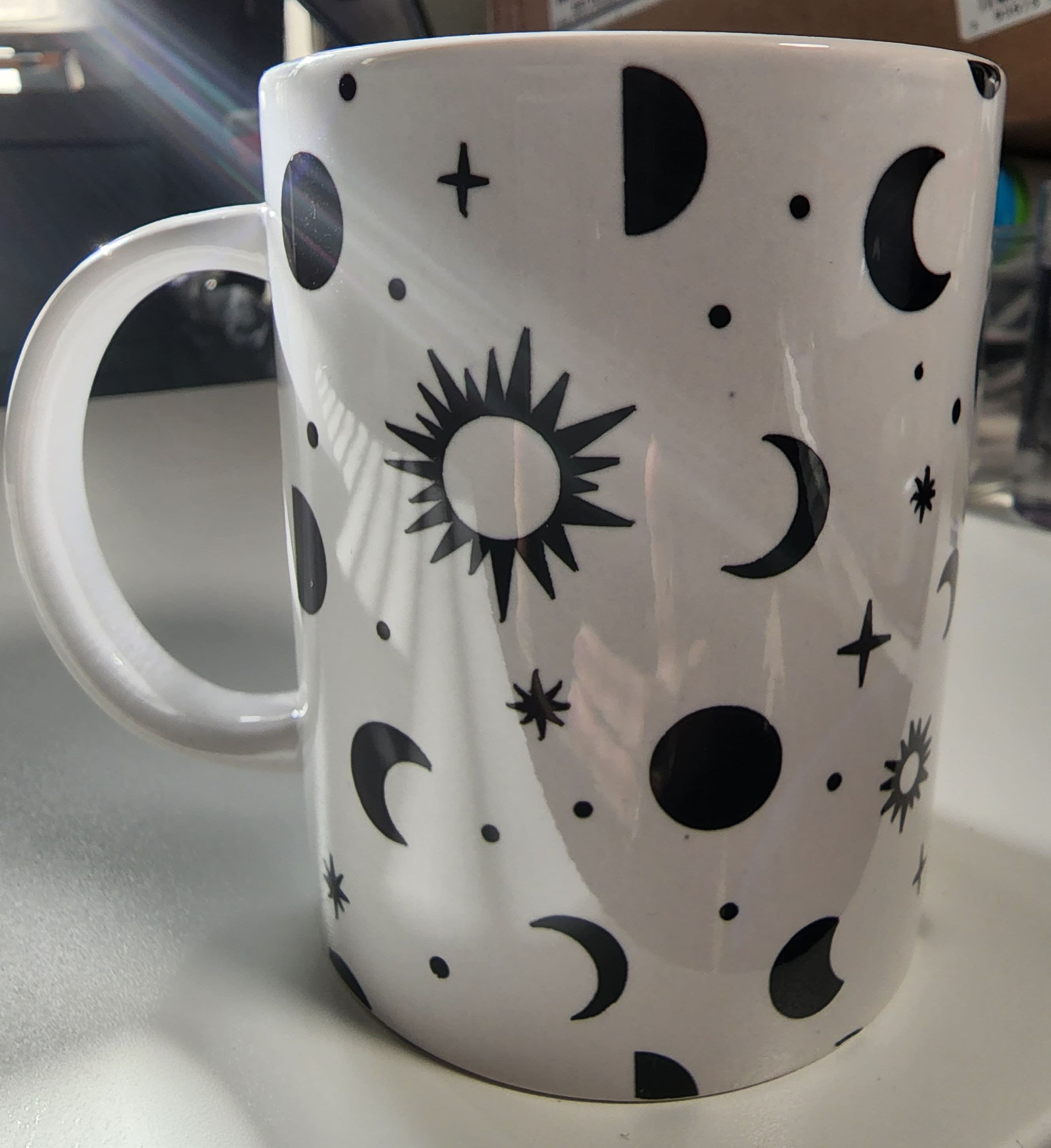 Celestial Coffee Mug ~ Moon Coffee Mug ~ Space Coffee Mug ~ Stars ...