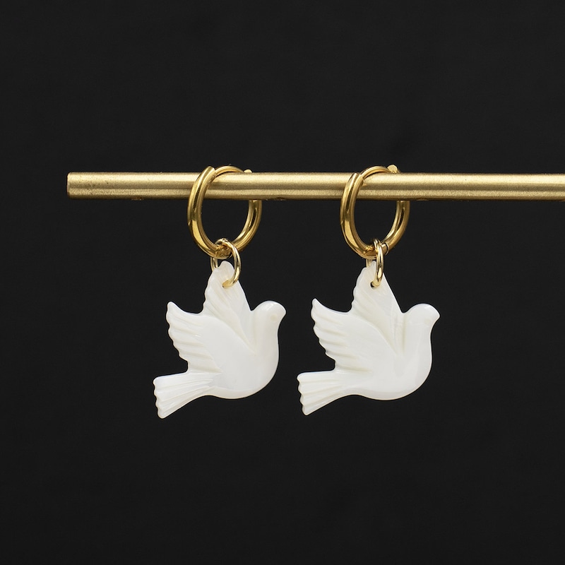 Dove Earrings - Etsy