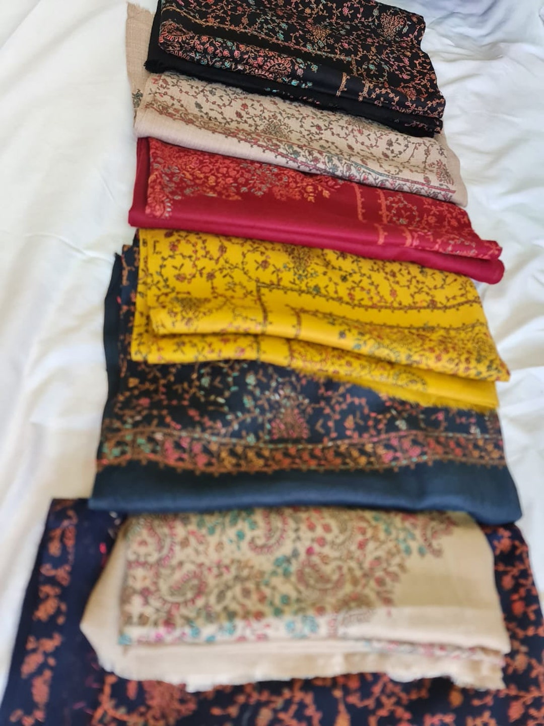 Taj Shawls(full)| Pashmina| Handmade - Etsy