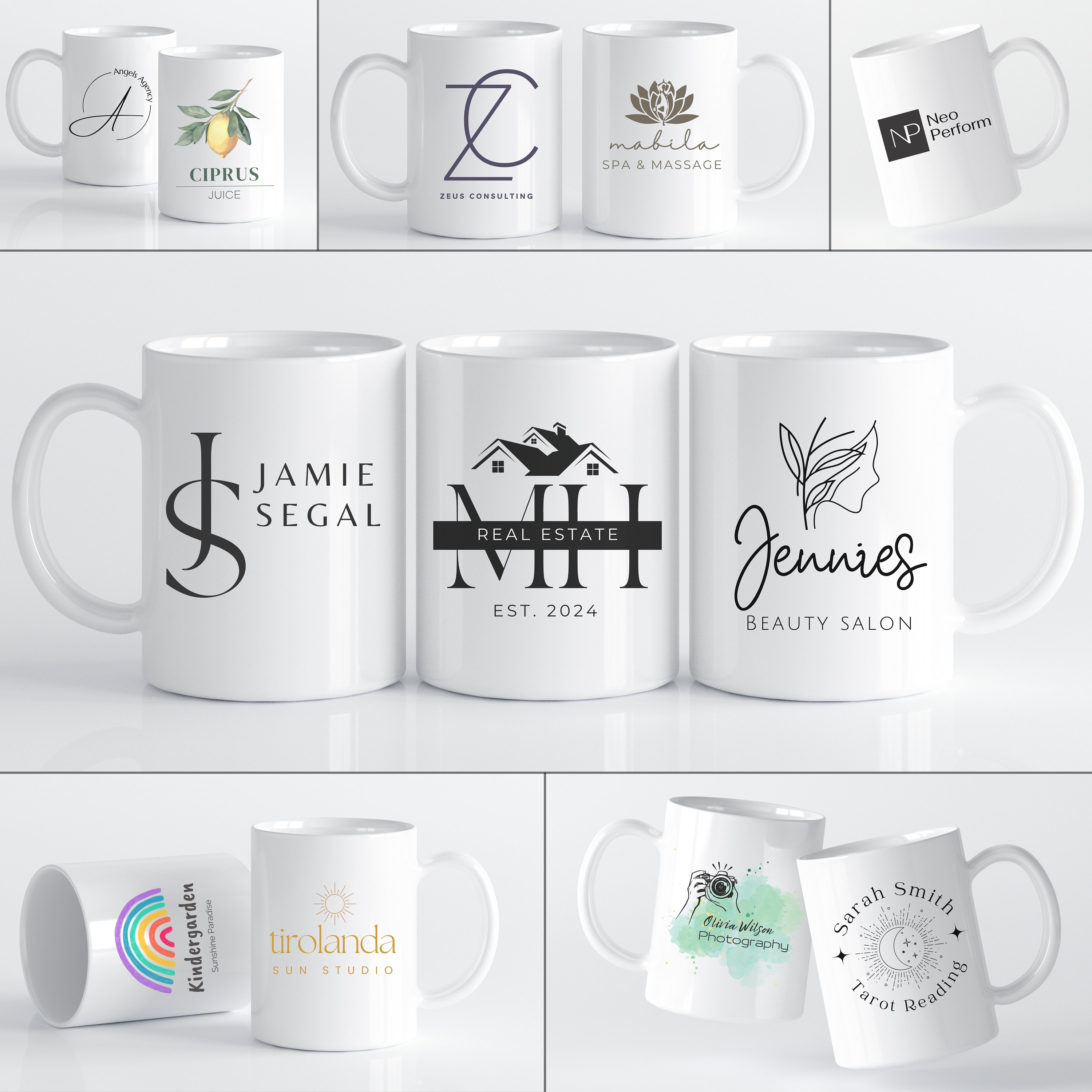 Custom Mug With Logo for Company, Ideal Promotional Item or Corporate ...