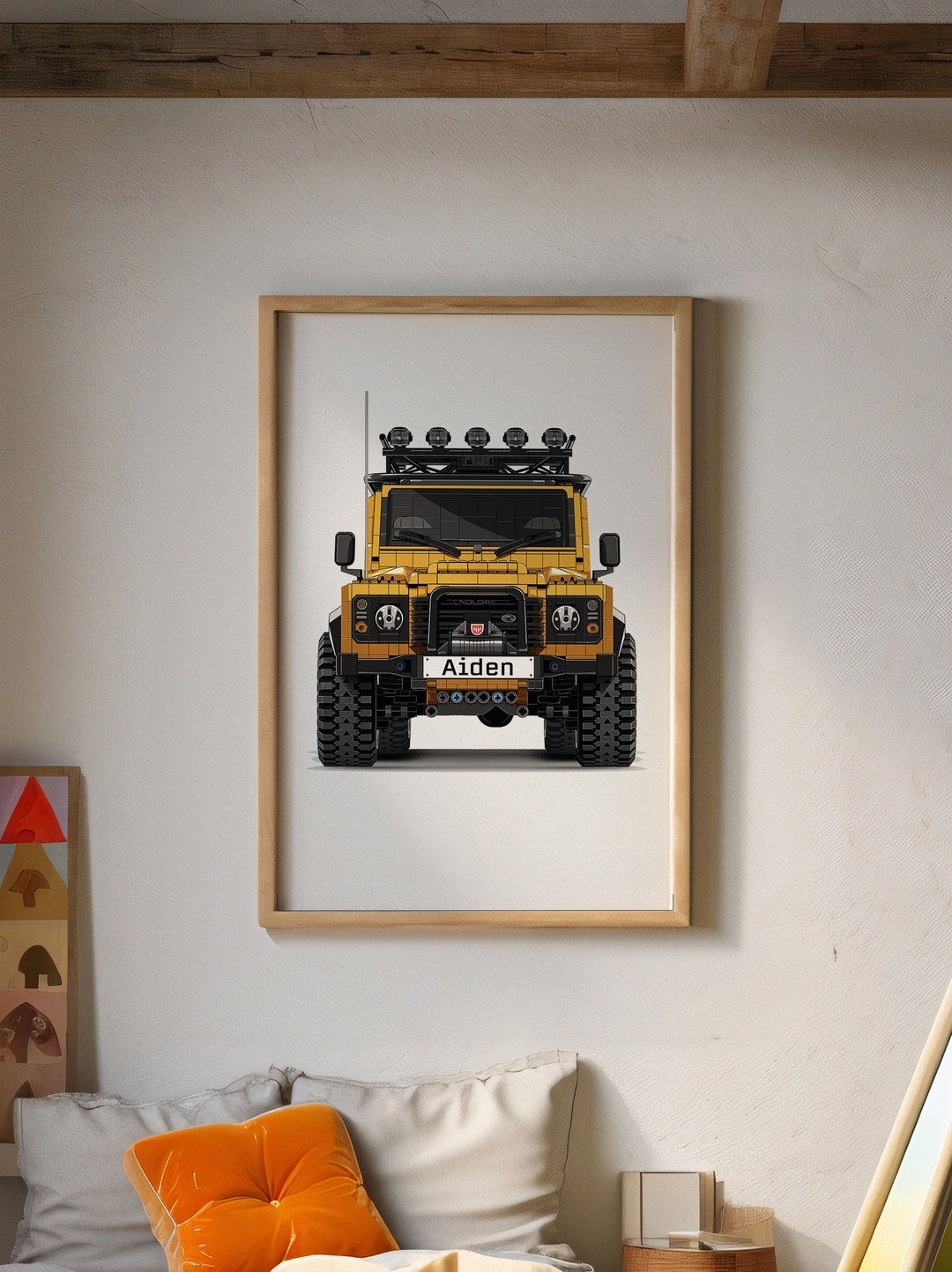 Toddler Wall Art, Lego Print, Lego Poster, Lego Wall Art, Lego Car ...