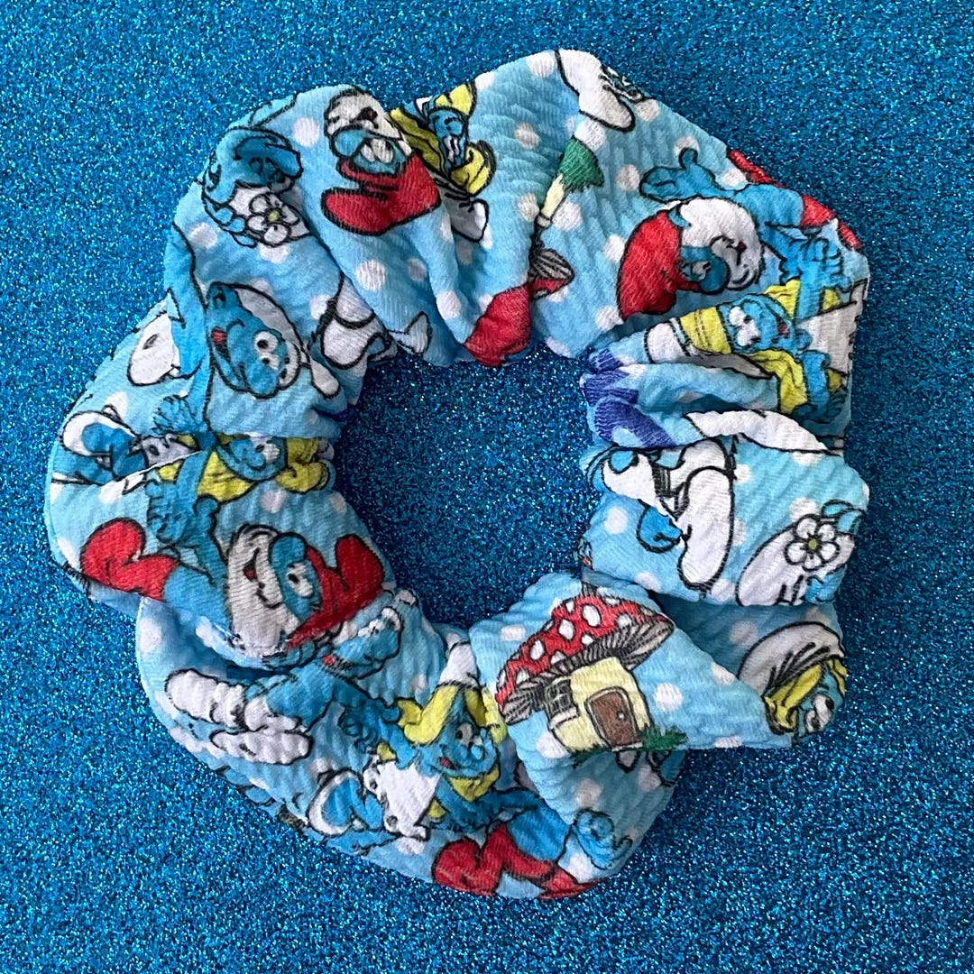 80’s Cartoon Character Scrunchie - Etsy
