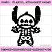 Stitch Bones Embroidery Design - Etsy