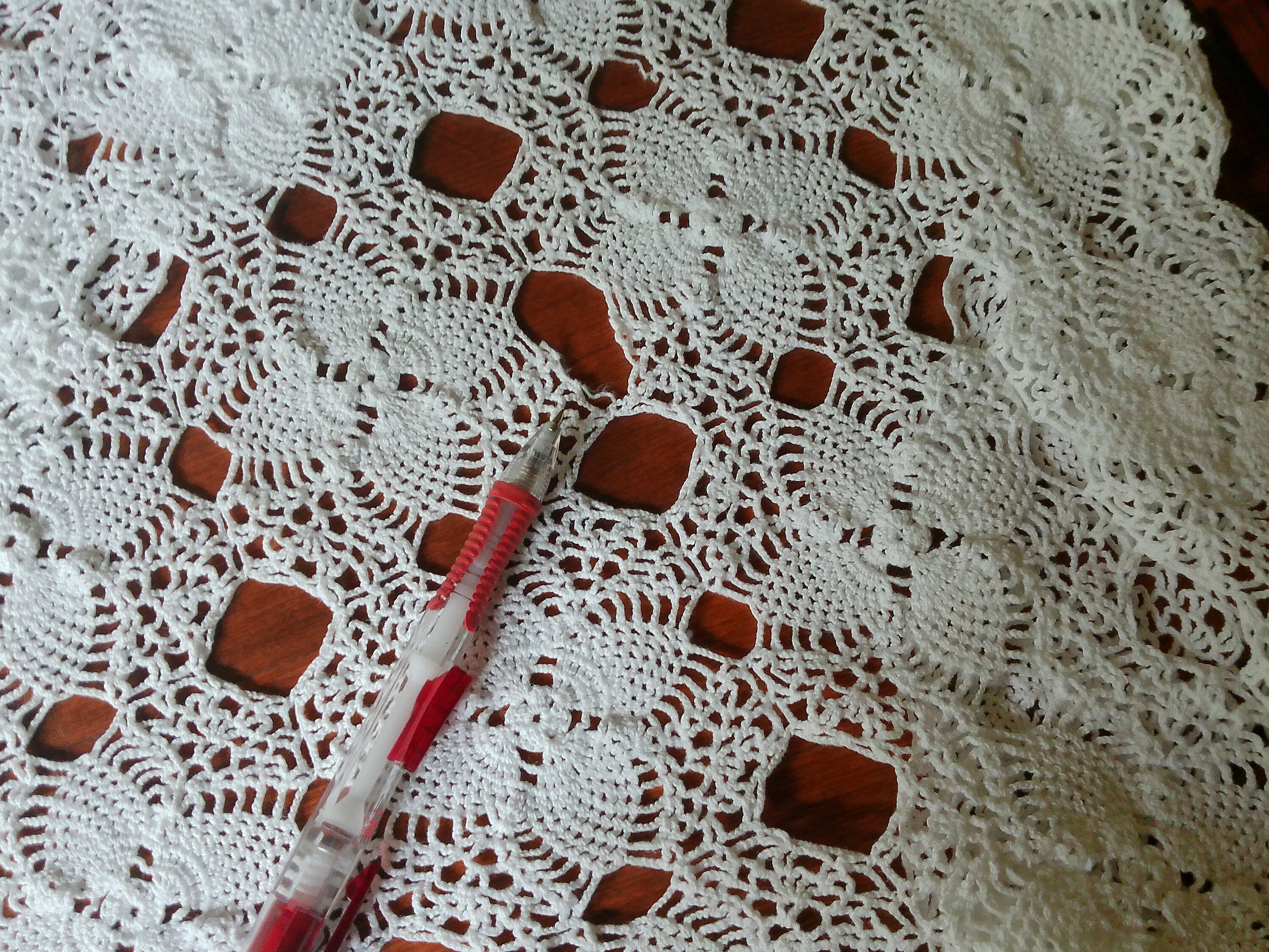 Doily Lot, Vintage Crocheted Tablecloth and 3 Doilies, White - Etsy