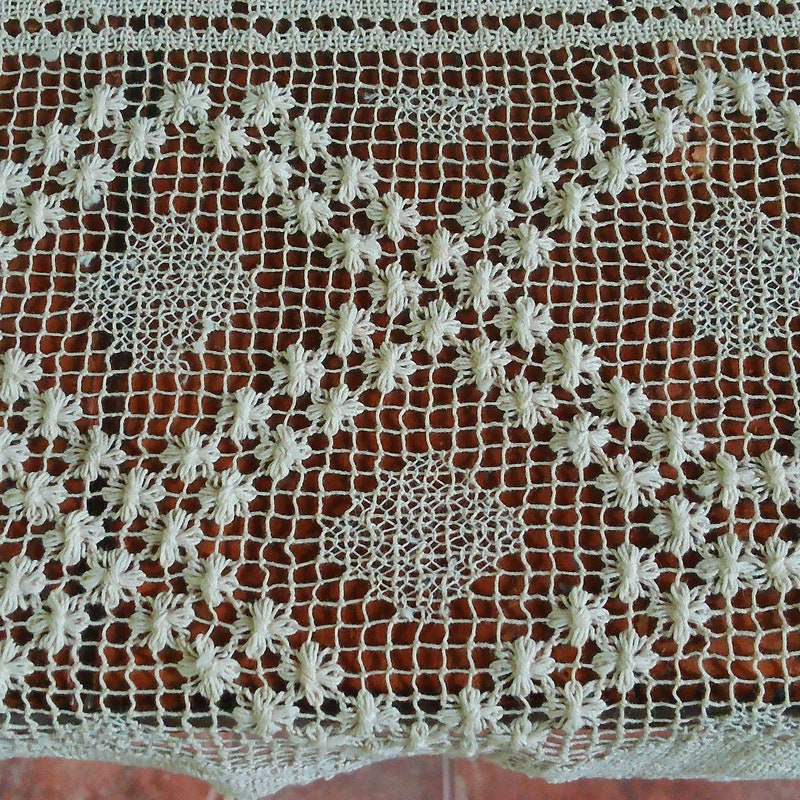 Filet Lace Linens - Etsy