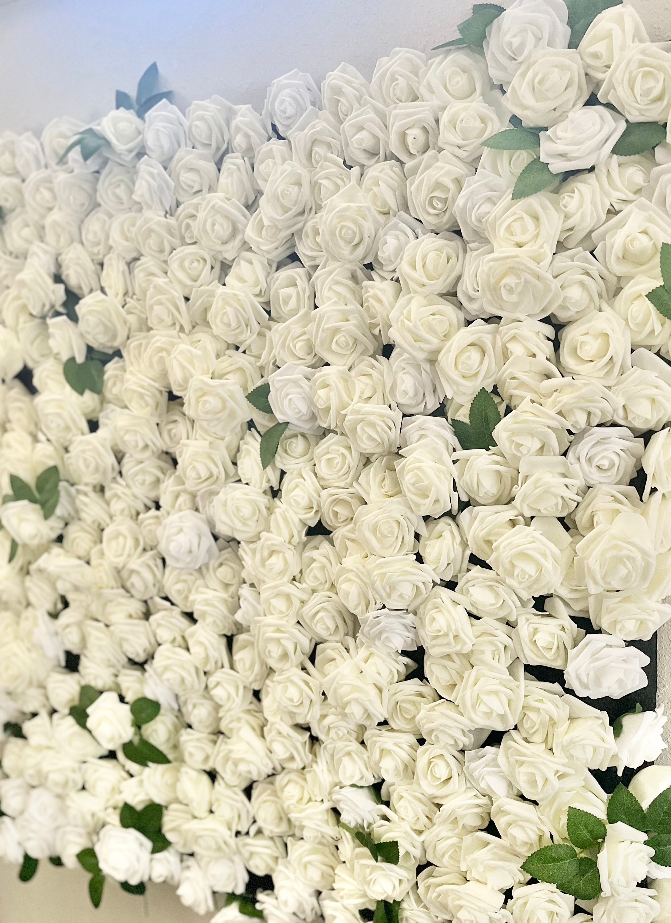 Flower Wall With Name Sign Floral Letter Flower Baby Room - Etsy