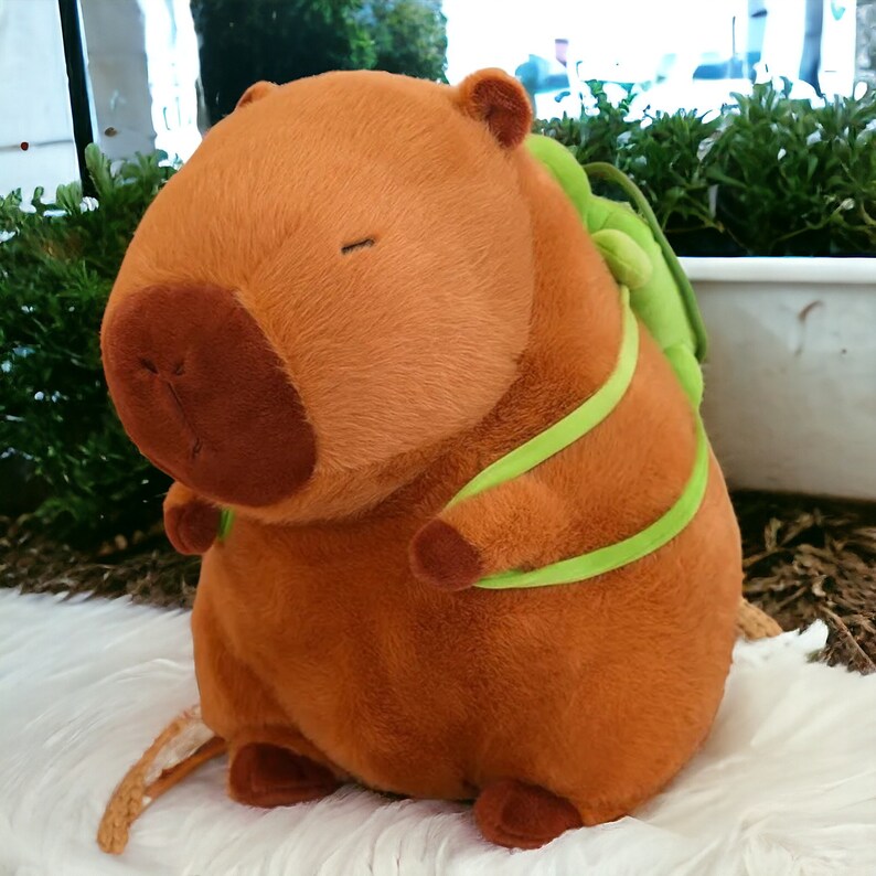 Capybara Plush Stuff Animal Gifts Capybara Lover Decoration Kawaii ...