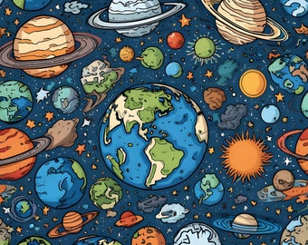 Kids Earth Illustration Planet Earth Illustration Kids Illustration ...