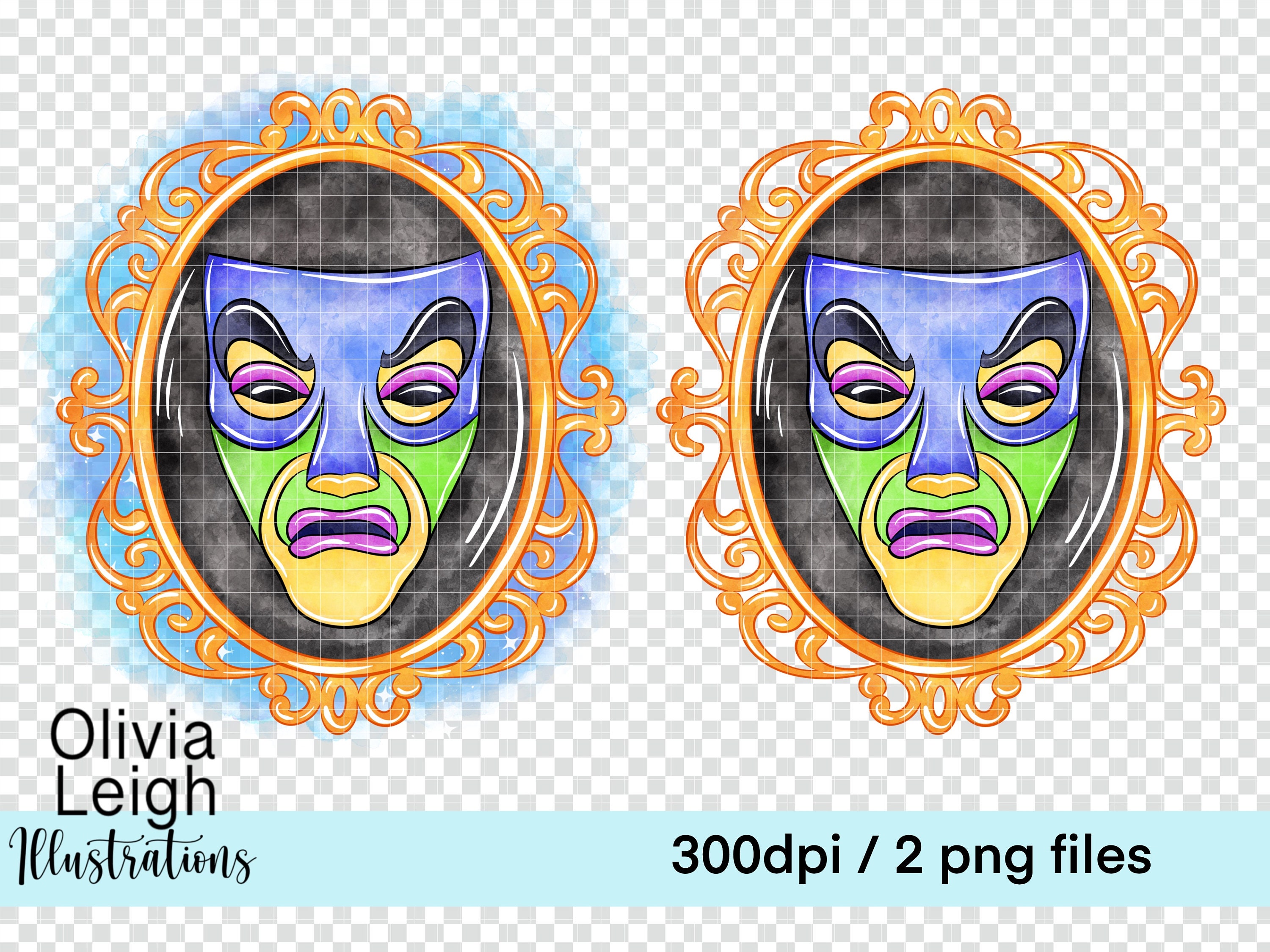 Magic Mirror Snow White Clipart Sublimation Shirt Design PNG File ...