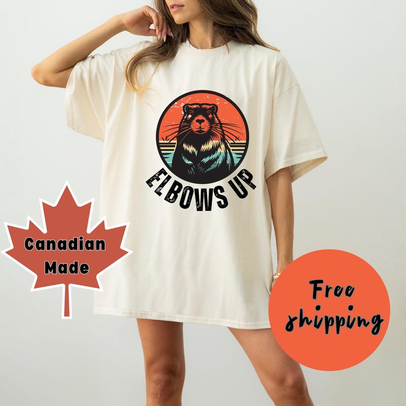 Elbows up Beaver Shirt - Etsy