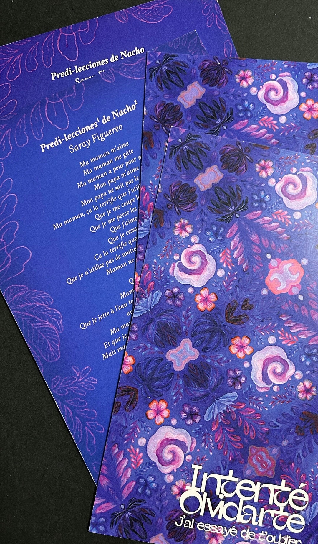 Poem Predi-lecciones De Nacho by Saray Figuerero A5 Queer Art/wrting ...