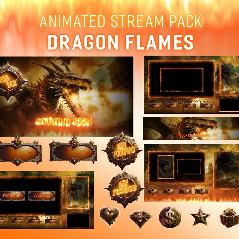 Dnd Twitch Overlay - Etsy