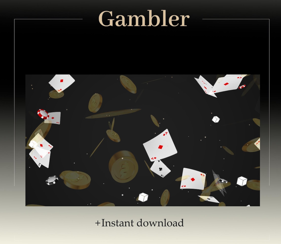 Animated Poker Stream Overlay: Casino Night Twitch Scenes (MP4/PNG) - Etsy