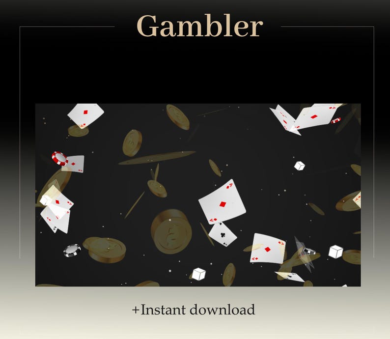 Animated Poker Stream Overlay: Casino Night Twitch Scenes (MP4/PNG) - Etsy