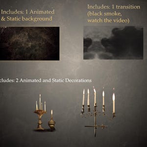 Animated Dungeons and Dragons Stream Overlay Pack | Medieval Twitch ...