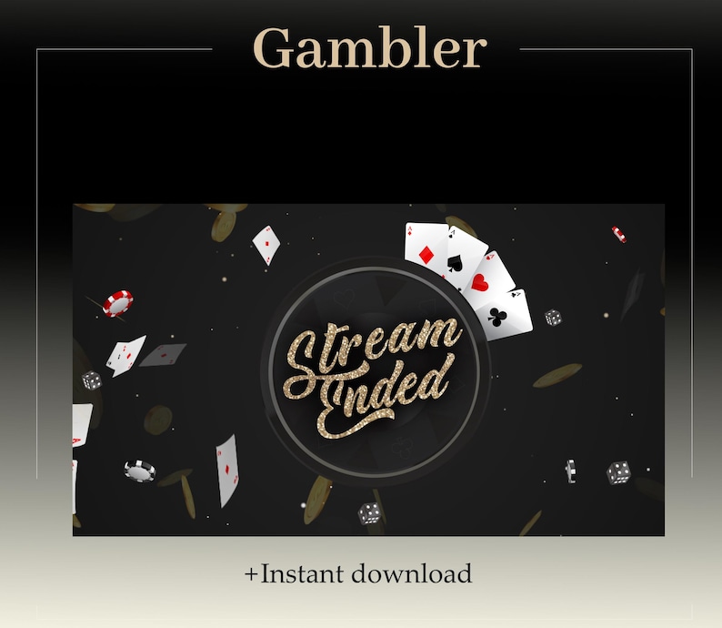 Animated Poker Stream Overlay: Casino Night Twitch Scenes (MP4/PNG) - Etsy