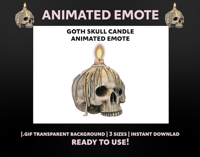 Animated Candle Emote Twitch , Streamer, Gaming, Emotes, Stream Emotes ...