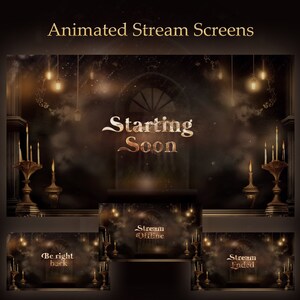 Magic Stars Purple Transition, OBS Stinger, Animated Stream Transition ...