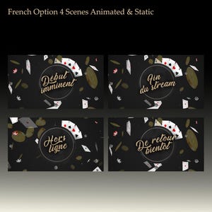 Twitch Animated Poker Overlay | Animated Stream Scenes Package, Twitch ...