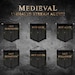 Kingdom Medieval Twitch Screen Overlays Pack, for Livestream, Dungeons ...