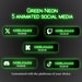 Custom Animated Social Media Lower Thirds, Twitch Animated Follow Popup, Popup Stream Overlay ...