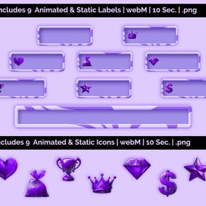 Candy Animated Stream Package - Festive Twitch Overlays, Holiday Sweet ...
