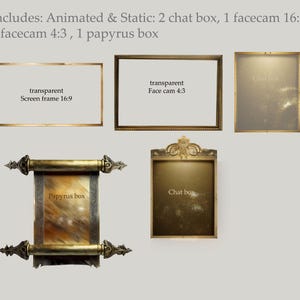 Animated Dungeons and Dragons Stream Overlay: Medieval Twitch Overlays ...