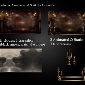 Medieval Dnd Stream Overlay: Golden Kingdom TTRPG Pack - Etsy