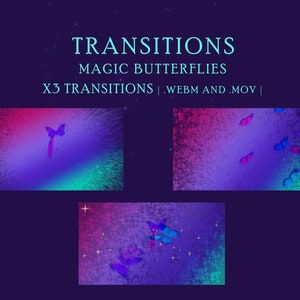 Colorful Magic Stream Transition, Animated Stream Transition, Editor - Etsy