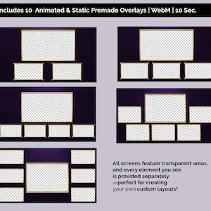 Animated Dungeons and Dragons Stream Overlay Pack | Medieval Twitch ...