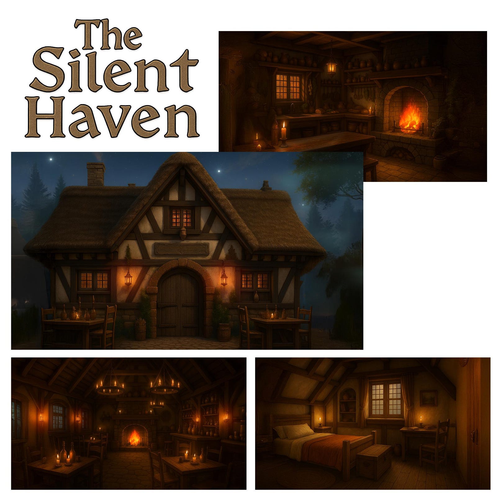 Viking Tavern Animated Background: Streaming, Twitch, Zoom - Etsy