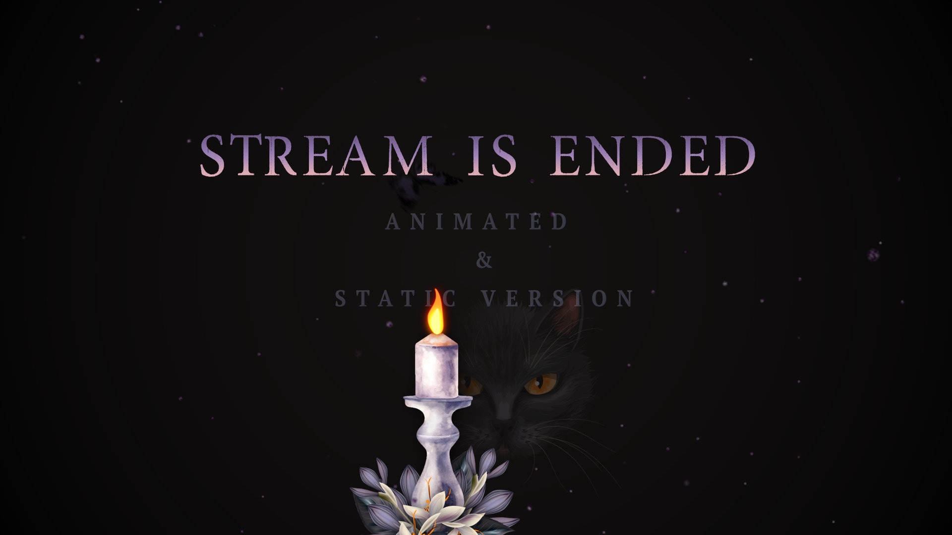 Gothic Animated Stream Screens Package, Twitch Pack, Overlays Screens ...