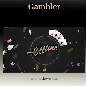 Animated Poker Stream Overlay: Casino Night Twitch Scenes (MP4/PNG) - Etsy