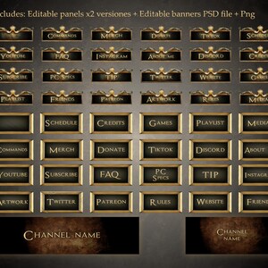 Animated Dungeons and Dragons Stream Overlay Pack | Medieval Twitch ...