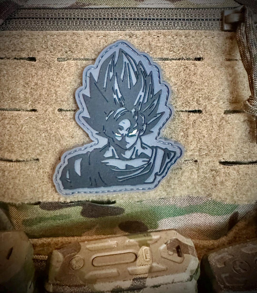 Subdued Goku PVC Patch - Etsy