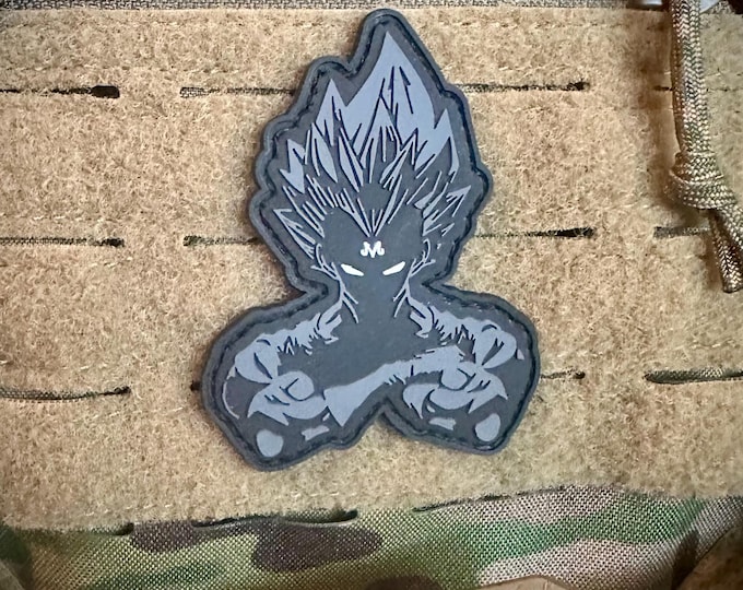 Majin Buu Vegeta Subdued PVC Patch - Etsy