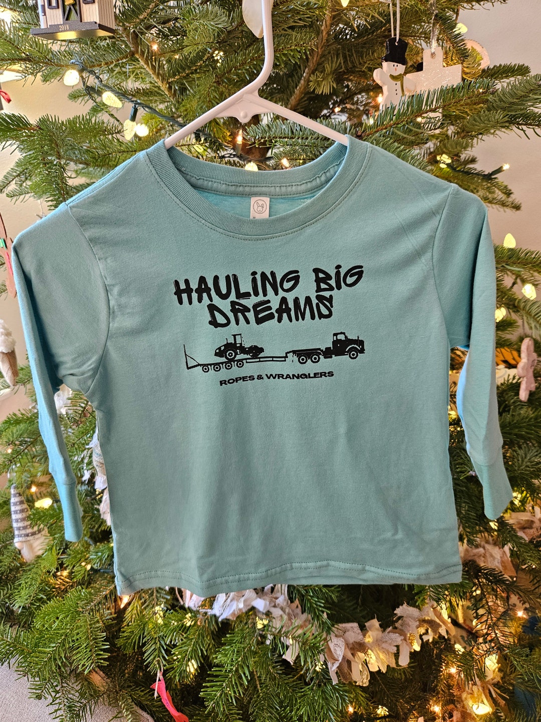 Toddler Construction Long Sleeve - Etsy