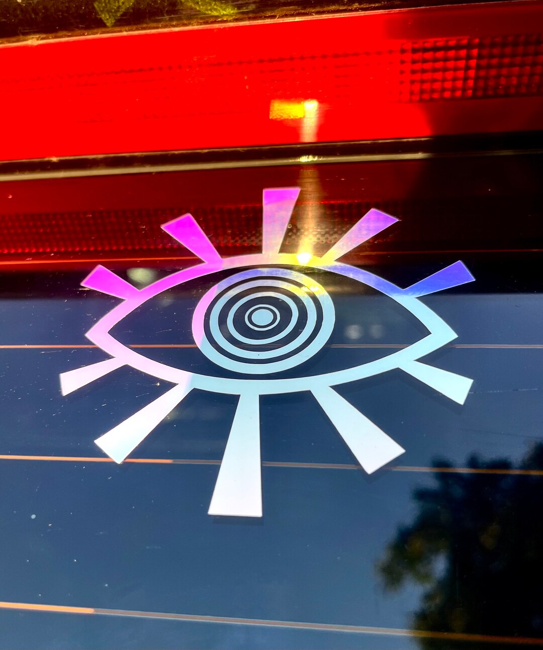 Waterproof Holographic Eye Decal Sticker - Etsy