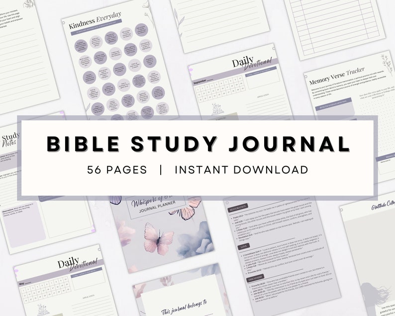 Christian Study Journal,christian Bible Journal,christian Prayer Journal,christian Planner ...