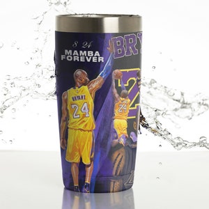 Kobe Bryant: Mamba Forever Tumbler 20 Ounce Kobe 20oz Tumbler Water ...