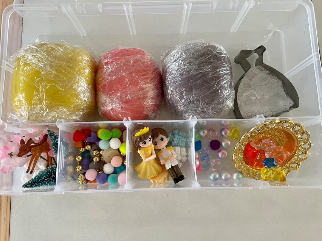 Princess Play Dough Kit - Etsy