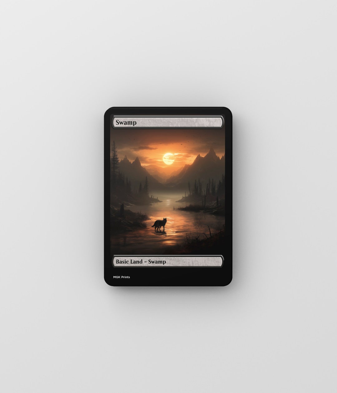 Scenic Swamp Basic Land Proxy: Alternate Art Card - Etsy