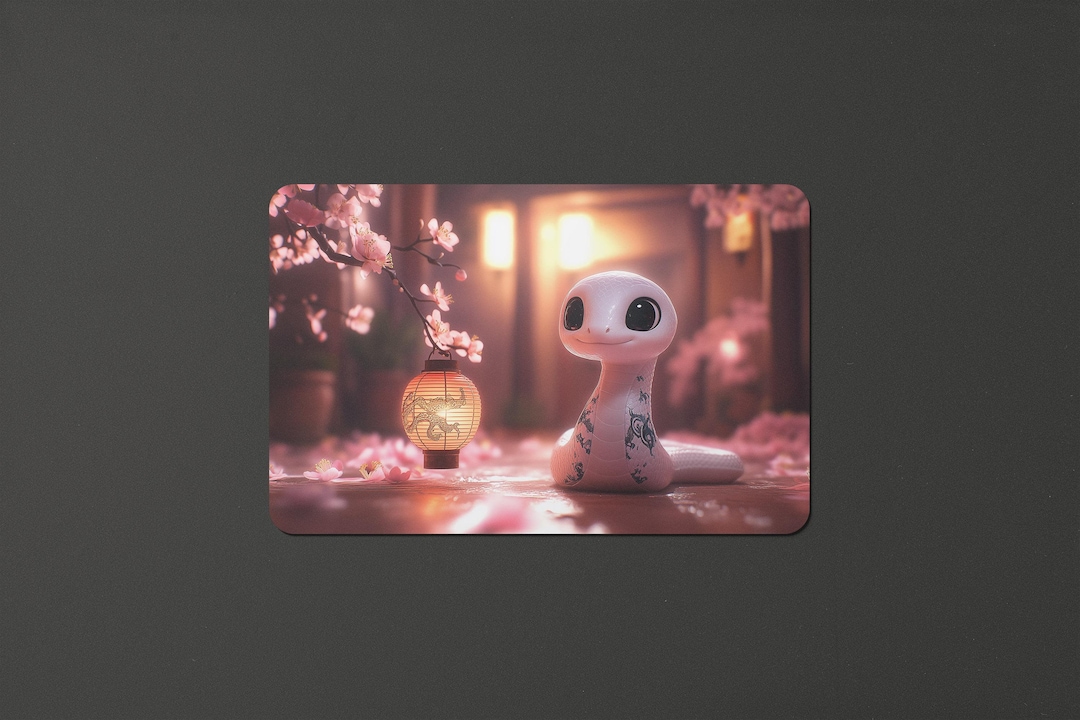 Cute Snake Playmat High Quality and Detailed Art Playmat for MTG ...