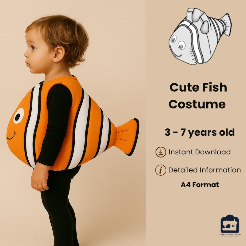 Fish Costume - Etsy UK