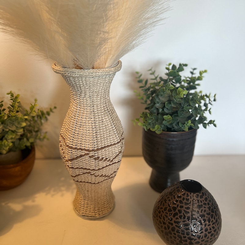 Basket Vase - Etsy