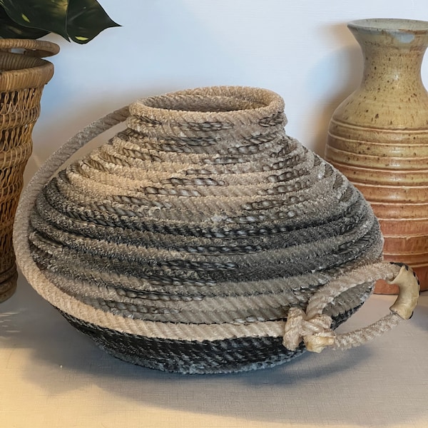 Lariat Rope Basket - Etsy