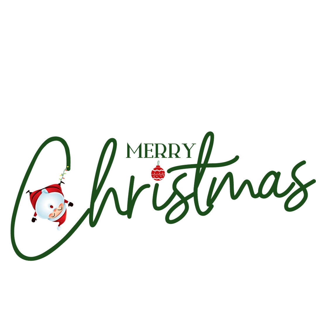 Merry Christmas Design - Etsy
