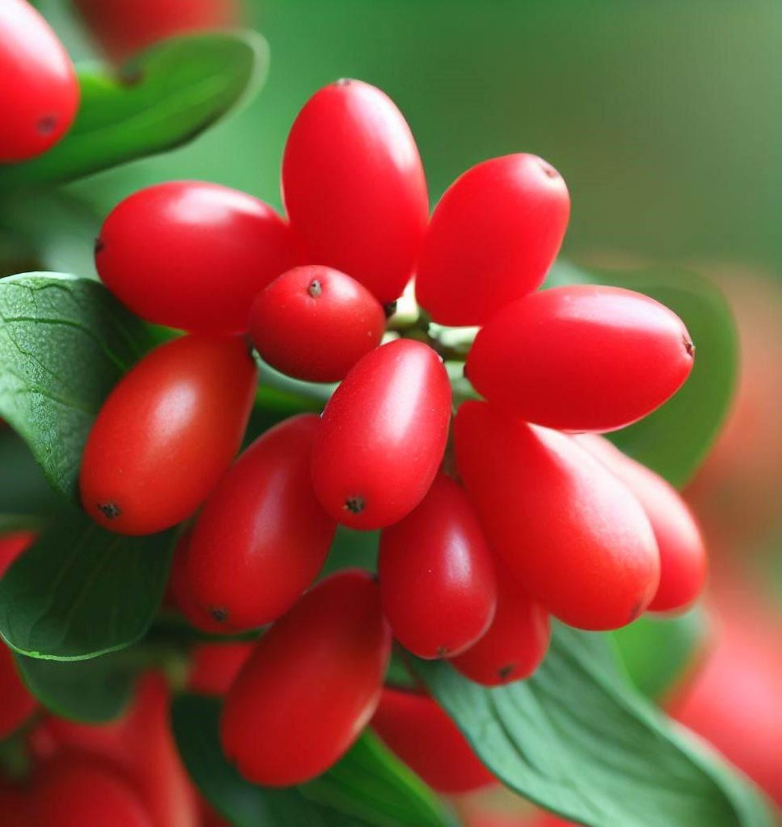 Cornus Mas (cornelian Cherry) Tree Seeds, Moderate Size, Early Bloomer ...