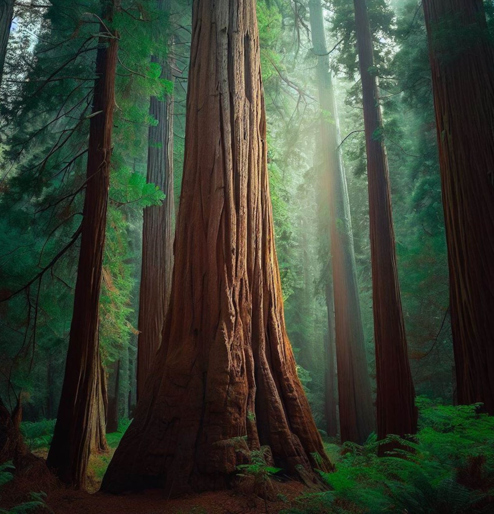 Sequoia Sempervirens (california Redwood, Coast Redwood) Tree Seeds ...