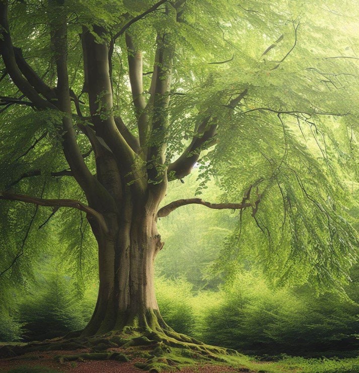 Fagus Grandifolia (american Beech) Tree Seeds, Majestic Tree of North ...